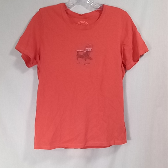 Life Is Good | Tops | Life Is Good Womens Graphic Print Classic Fit Tee ...